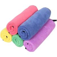 China Customizable Rectangle Kitchen Towel Absorbent and Non-Shedding Microfiber Material for sale