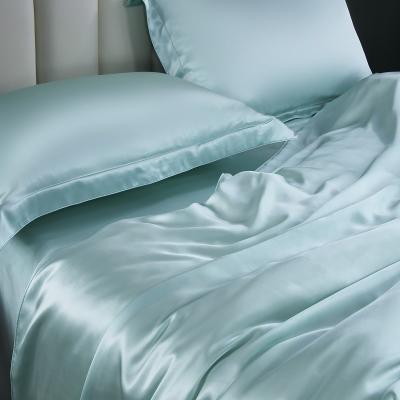 Cina 100% 6A Puro Seta Comforter Set Letto di lusso Set Letto di seta con logo personalizzato in vendita