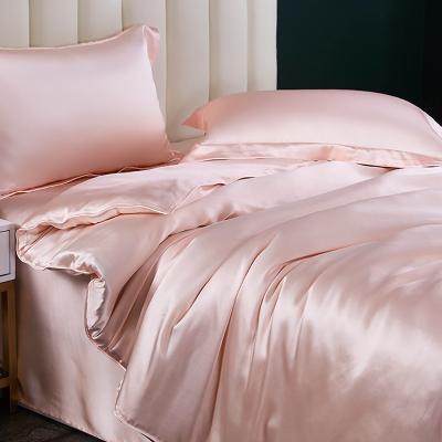 Cina 100% 6A Puro Seta Comforter Set Letto di lusso Set Letto di seta con logo personalizzato in vendita