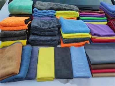 China Roupas de lavagem de microfibras absorventes e moles Pacote personalizado Logotipo Forma retangular à venda