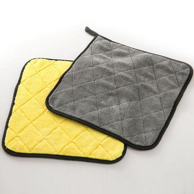 Cina Asciugamano auto Asciugamano finestrino Super morbido Non-lint Corallino Fleece per Home Hotel Spa in vendita