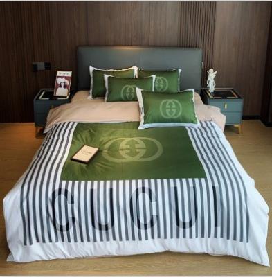 Cina 60 Conteggio di tessuti Ultra Soft 2023 Lavatorio Silk Comforter Cover biancheria da letto Set per biancheria da letto in vendita