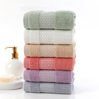 Cina Waffle riutilizzabile asciugamano 100% cotone piatto singolo confezione dimensione 15X7X1 cm in vendita