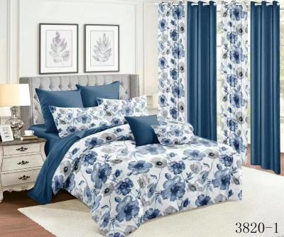 Cina Set di biancheria da letto natalizia di dimensioni king 2023 con lenzuola montata e numero di fili 200TC in vendita