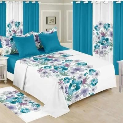 Cina Moda Fiore di nozze rosso 13pcs Set di biancheria da letto con taglia personalizzata e tende corrispondenti in vendita