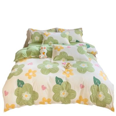 Cina 8 PCS Set di biancheria da letto in microfibra stampata con tende corrispondenti in colori personalizzati in vendita