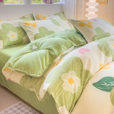 Cina 8 PCS Set di biancheria da letto in microfibra stampata con tende corrispondenti in colori personalizzati in vendita