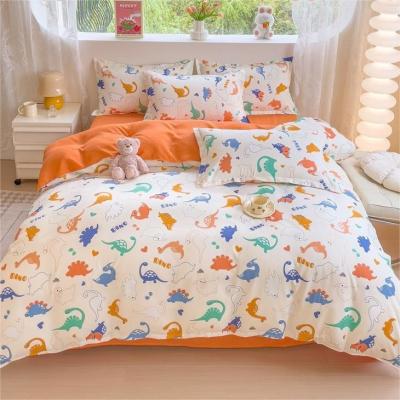 Cina 8 PCS Set di biancheria da letto in microfibra stampata con tende corrispondenti in colori personalizzati in vendita