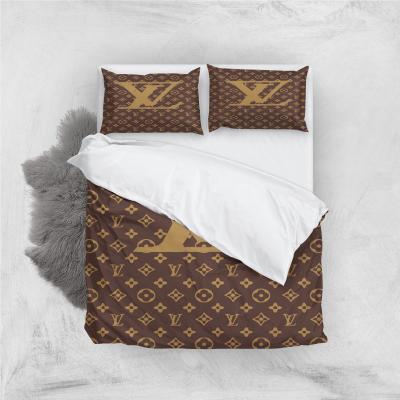 Cina Set di biancheria da letto in stile hotel Luxury King Size 100% poliestere 3D in vendita