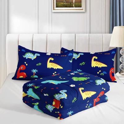 Cina Aggiungi un tocco di raffinatezza al tuo letto con il set di biancheria da letto a modello geometrico in vendita