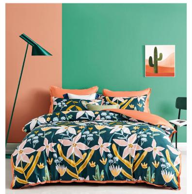 Cina Set di biancheria da letto di designers d'epoca con 100% di cotone Set di comodini personalizzati biancheria da letto di lusso in vendita