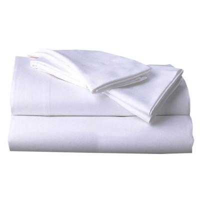 Cina Set di biancheria da letto di cotone 100% bianco per il comfort degli alberghi di lusso in vendita