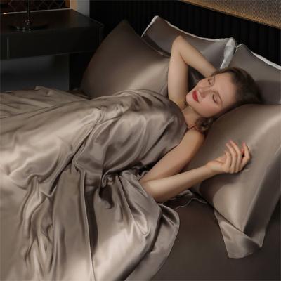 Cina Set di comodini Lettiere realizzate da 6A Grade 100% seta di mirtillo con 128x70 densità di tessuto in vendita