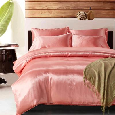 Cina Set di biancheria da letto in seta su misura con 3 coperte da letto King Size e 133 * 72 densità di tessuto in vendita