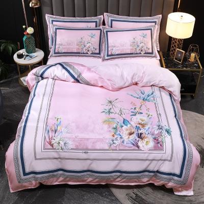 China 2023 Queen Size Cartoon Style Diagonale Bedden Set met Diagonale Patroon Te koop