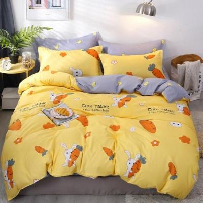 Cina Set di copertura per coperte di velluto invernale di taglia personalizzata per lenzuola moderna in vendita