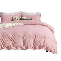 China Polyester Filling Washable Bedding Set with Solid Pattern Type and Zipper Closure for sale