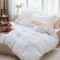 China Polyester Filling Washable Bedding Set with Solid Pattern Type and Zipper Closure for sale