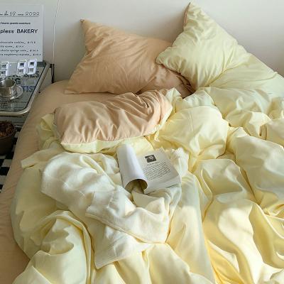 Cina Dimensioni personalizzate Letto di lusso in cotone morbido e comodo per letto matrimoniale in vendita