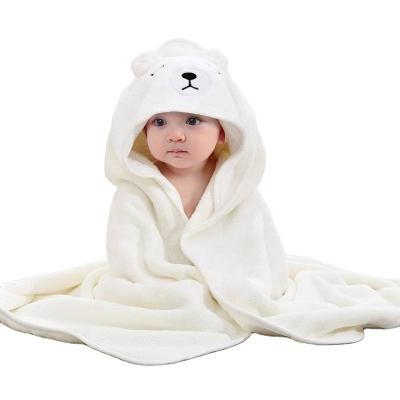 China Gepersonaliseerde badjasset voor kinderen zachte en absorberende gehoud handdoeken voor baby's Te koop