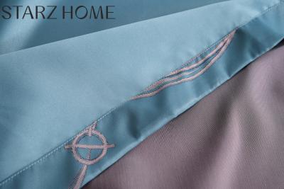 Cina 300TC Viscose Cotton Jacquard 4Pcs Set di biancheria da letto per un'esperienza di sonno confortevole in vendita