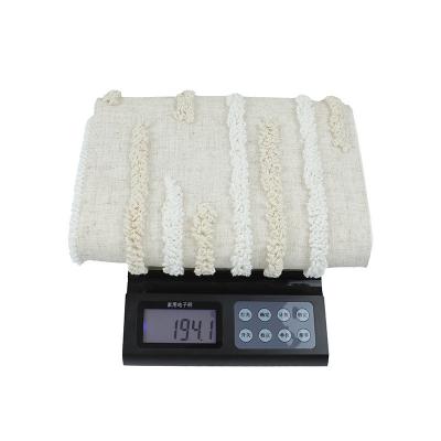 China Customizado Wabi-sabi estilo boêmia Linho 3D Tipo Loop Veludo Tassel almofada à venda