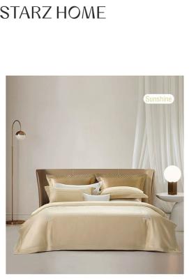 Cina Modello massello 200S doppio filamento lunghi staple cotone 4 pezzi biancheria da letto Set Un must-have in vendita