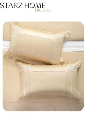 Cina Modello massello 200S doppio filamento lunghi staple cotone 4 pezzi biancheria da letto Set Un must-have in vendita