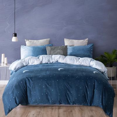 Cina Constellation Set di biancheria da letto con copertura di copriletto stampata in vendita