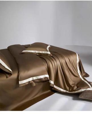 Cina Elegante kit da quattro pezzi per matrimoni 400TC Set di biancheria da letto con lenzuola e copertura di coperta in vendita