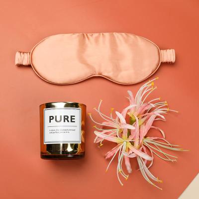 Cina Moderno stile di semplicità Mulberry Silk Sleep blindfold con logo personalizzato in vendita