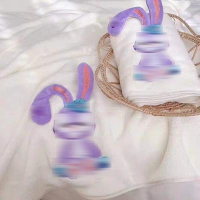 Cina Asciugamano da bagno per bambini in microfibra rettangolare con materiale assorbente morbido e modello 3D di animali in vendita