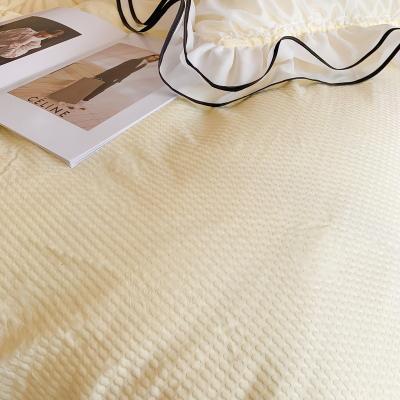 Cina Modello solido King Size Set di biancheria da letto per casa e camera da letto in vendita
