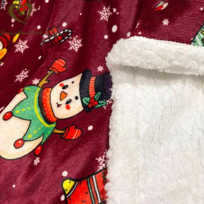 China Quebra-cabeça rectangular dupla camada dupla para o Natal personalizado Feliz Natal à venda