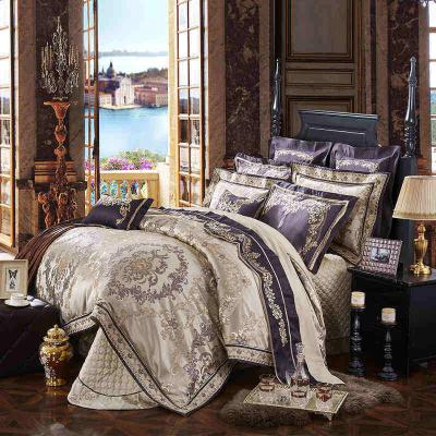 Cina Aggiungi un tocco di lusso al tuo hotel con questo set di Jacquard in stile europeo sostenibile in vendita