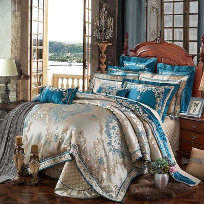 Cina Aggiungi un tocco di lusso al tuo hotel con questo set di Jacquard in stile europeo sostenibile in vendita