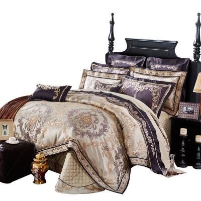 Cina Aggiungi un tocco di lusso al tuo hotel con questo set di Jacquard in stile europeo sostenibile in vendita