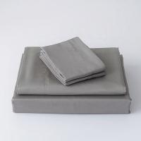 China 300TC Bamboo Bed Sheets Standard Size and Solid Pattern for a Luxurious Bedding Set for sale