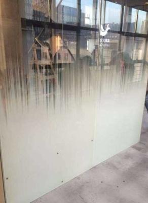 China glass storefronts, shower enclosures, office partions, frosted glass, silkscreen glass 96