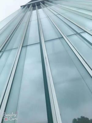 China 10+0.76PVB+10,insulating glass,color green, double glazing unit, laminated glass, double pane, glazing, 5 + 5A + 5 mm, for sale