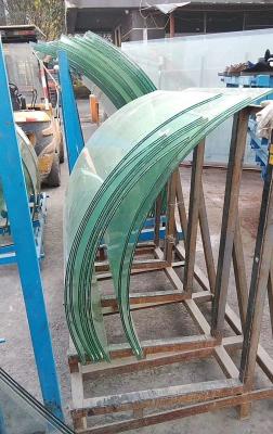 China clear white tempered glasses, 8 mm, 6 mm, edges polished, size 440 x 2255mm or customised (tolerances +0 mm, - 2 mm) for sale