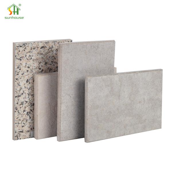 Quality Moisture Resistant Non Combustible Cement Board Lightweight 8mm Fibre Cement Board for sale