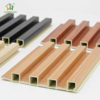 China Fire Retardant Recycled Composite PVC WPC Wall Panel for Interior Decoration Cladding for sale