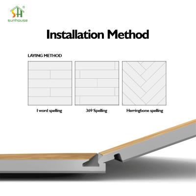 China 15mm SPC Click Flooring with Thermal Resistance 0.038㎡K/W and Sound Absorption 20db/21db for Modern Indoor Spaces for sale