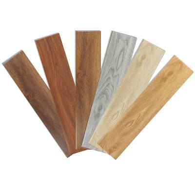 China 100% Natural Real Wood SPC Click Flooring with Bf1-S1 Reaction to Fire and 0.038㎡K/W Thermal Resistance for Modern Indoor Applications for sale