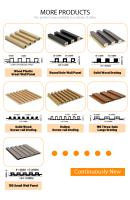 China PVC WPC Wall Panel for Exterior Wall Cladding System Application Modern Building Decoration Application for sale