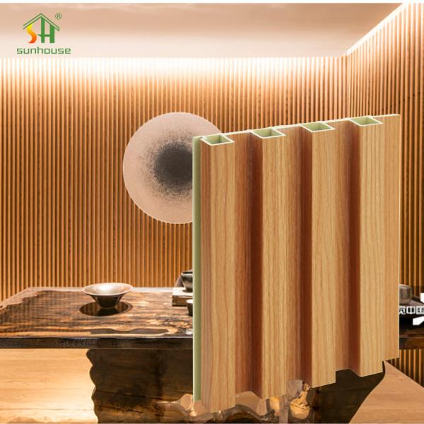 Quality Waterproof WPC Wall Panel for Interior Decoration Cladding Application for sale