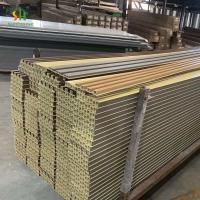 China Wood Plastic Composite WPC Wall Panel for Exterior Wall Cladding System for sale