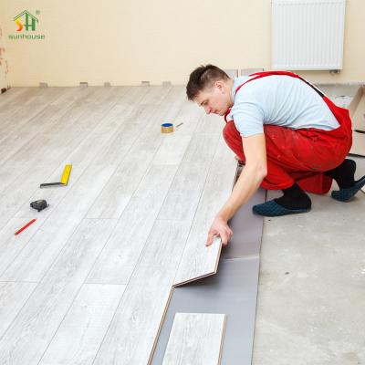 China Waterproof SPC Flooring with Fire-Rated B1 and Zero Formaldehyde for Residential and Commercial Use for sale
