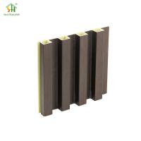 China WPC Wall Panel Commercial Residential Cladding Application for Modern Building Decoration Application for sale